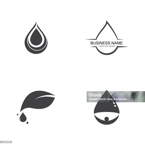 물 방울 로고 템플릿 벡터 개념에 대한 스톡 벡터 아트 및 기타 이미지 개념 공동체 교육 Istock