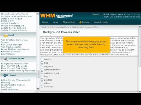 How To Use The Background Process Killer In Whm Fastdot Cloud Hosting