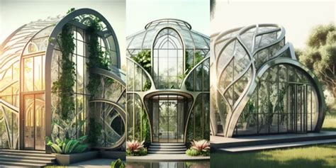 Parametric Greenhouse Architectures Midjourney Prompt Promptbase