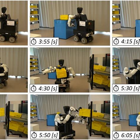 testing of the autonomous framework for logistics reading from left to