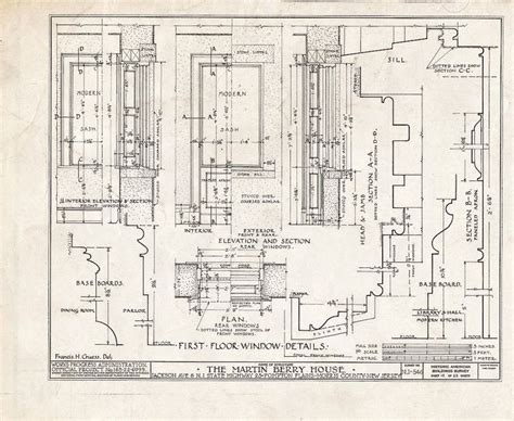 Blueprint Habs Nj14 Pompl2 Sheet 12 Of 22 Martin Berry House