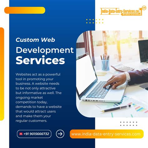 💁custom Web Development Services India Data Entry Services