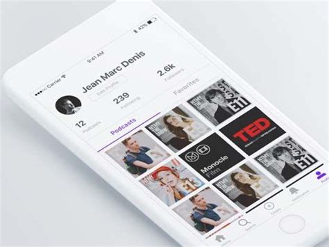 50 Inspiring Mobile User Profile UI Designs