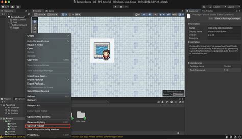 GameDev Unity 中使用 VS Code 无法使用 C 代码提示 知乎