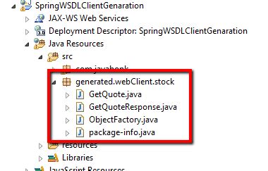 Spring WS Client WSDL Java TechiWorks