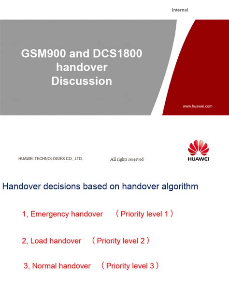 dokumen tips gsmdcs handover algorithm pdf wireless computer