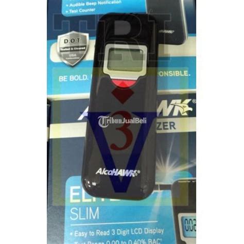 Alcohawk Elite Slim Digital Breathalyzer Alat Ukur Kadar Alkohol Di