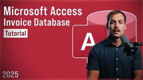 How to Create Database in Access | How to Create an Invoice Management Database in Microsoft ...