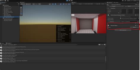 why network object is not spawning automatically in 2nd scene