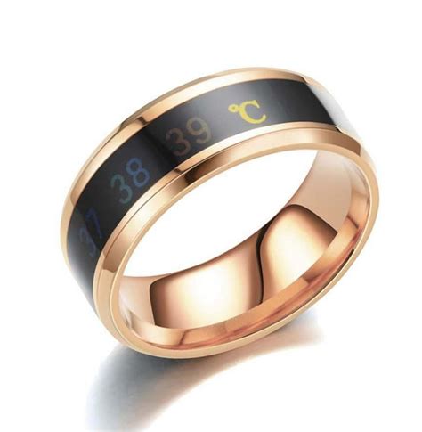 Viadha Nfc Mobile Phone Smart Ring Stainless Steel Ring Wireless Radio