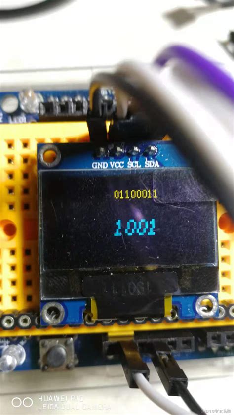 雕爷学编程Arduino动手做93 0 96寸OLED液晶屏模块5 0 96寸oled屏与arduino连接 CSDN博客