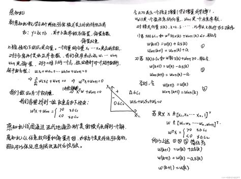 感知机笔记（数字图像处理第四版） 数字图像处理第四版笔记 csdn博客