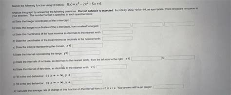 Solved Sketch The Following Function Using Desmos