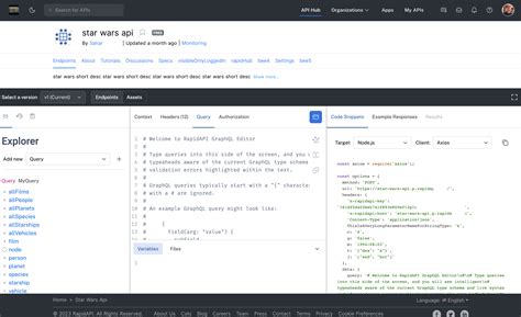Consuming GraphQL APIs