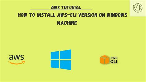 Learn How To Set Up Awscli On Windows Aws Tutorial Youtube