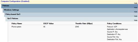QoS DSCP Settings Are Not Applying On Citrix Or RDS Dennis Span