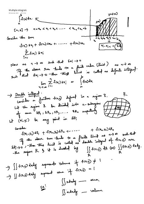 Module 4 Complete Lecture Notes Multiple Integrals 09 November 2021