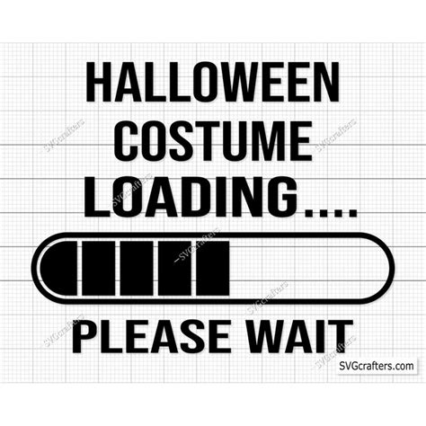Halloween Costume Loading Svg Files Halloween Costume Loadi Inspire