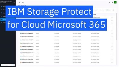 Richard Austin On Linkedin Ibm Storage Protect For Cloud Microsoft 365 Demo