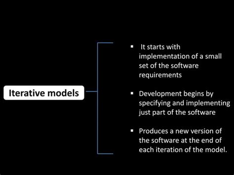 sdlc iterative model pptx computing technology and computing
