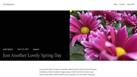 How To Build A Two Column Single Post Header With The Wordpress Site Editor Wp Tavern