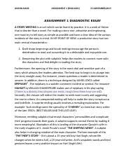 ENGL1001 Kaur Assignment1 16November2016 Docx ANMOL KAUR ASSIGNMENT 1 ENGL1001 15 NOVEMBER