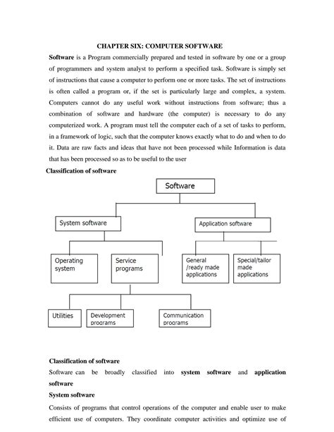 Solution Chapter 6 Computer Software Studypool