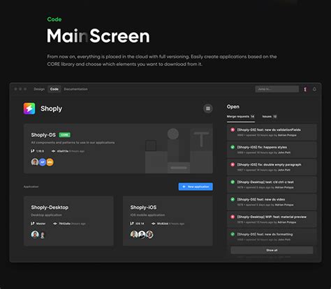 codesign macos app design system behance