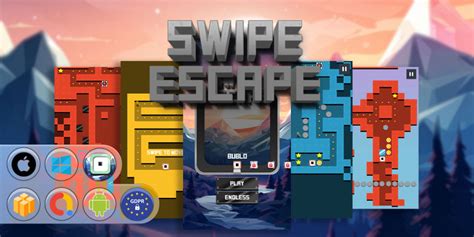 Swipe Escape Buildbox Template By Hobiron Codester