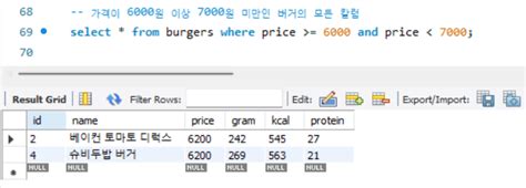 코딩 자율학습단 13기 Sql 데이터베이스 5일차 Page109 셀프체크 코딩 자율학습단 13기 Sql 데이터베이스 5일차 Page109 셀프체크