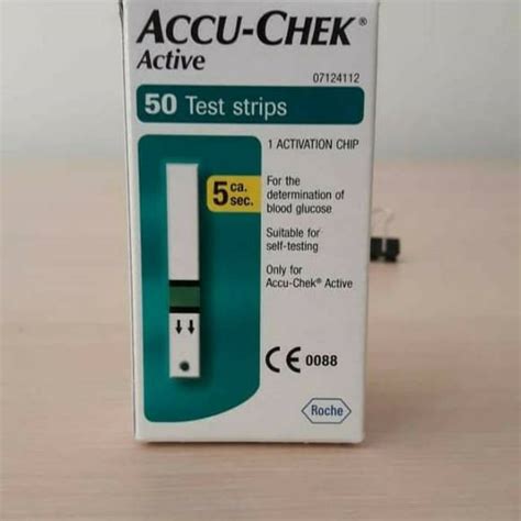 Jual Strip Accu Check Active Strip Gula Accucheck Active Shopee Indonesia