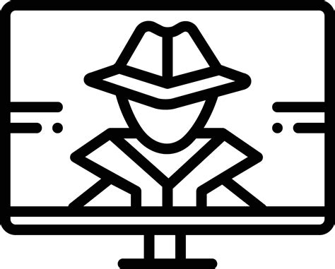 Line Icon For Hacker 2292539 Vector Art At Vecteezy