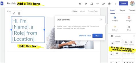 Create A Digital Teaching Portfolio For Free Using Google Sites