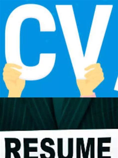 cv and resume are same difference between cv and resume know cv and resume format CV और RESUME