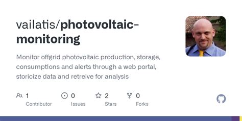 GitHub Vailatis Photovoltaic Monitoring Monitor Offgrid Photovoltaic Production Storage