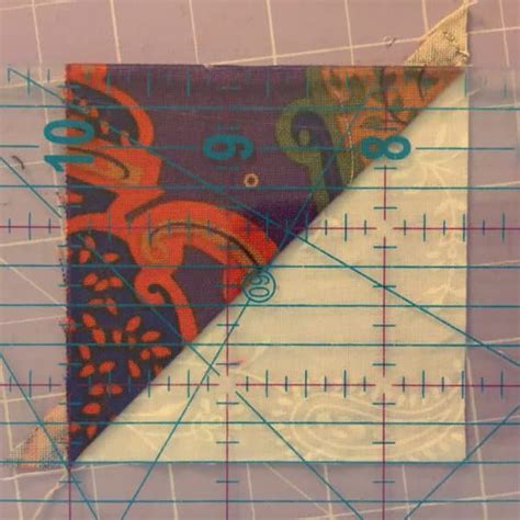 Half Square Triangle Units Fast And Multiple Tutorial Susies