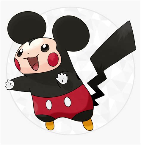 I Just Got Hired By Disney Mickey Pikachu Mickey Mouse Mickey Pikachu Hd Png Download