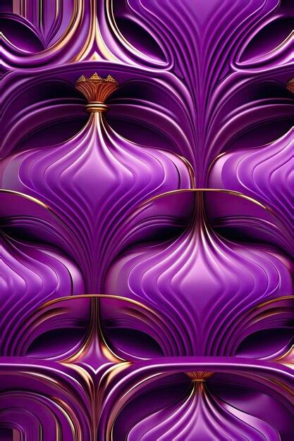 Premium Ai Image Abstract Violet Velvet Background