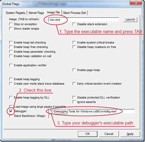 How To Debug A Process As Soon As It Starts With Windbg Or Visual