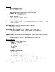 Understanding Probability The Basis Of Statistical Inferences Course Hero