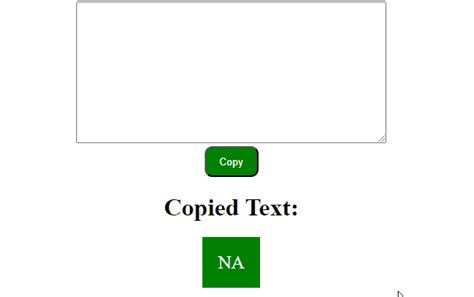 How To Create Copy To Clipboard Button Geeksforgeeks