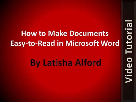 How To Make Your Microsoft Word Document Easy To Read Using Readability
