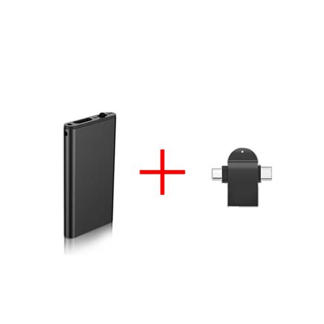 STTWUNAKE เครองบนทกเสยงขนาดเลก มนซอนเปดใชงานบนทก เครองบนทกเสยงดจตอลขนาดเลก