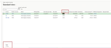 Intro To Grid Control In D365 Finance And Operations Encore Business Solutions