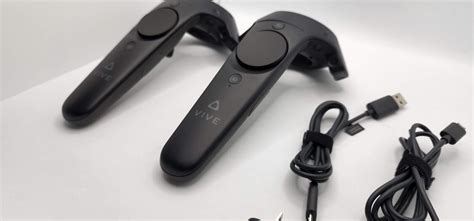 2x Htc Vive Controller Wand Charger Usb Cable Strap Vr Virtual Headsets