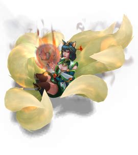 Foxfire Ahri League Of Legends Skin