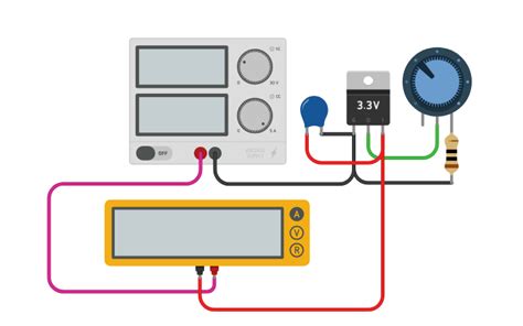 Circuit Design Current Regulator Tinkercad