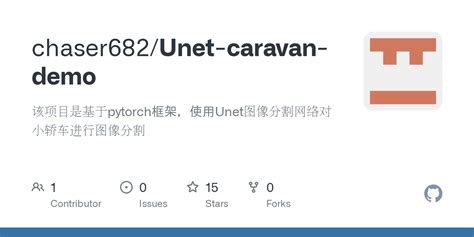 GitHub chaser682 Unet caravan demo 该项目是基于pytorch框架使用Unet图像分割网络对小轿车进行图像分割