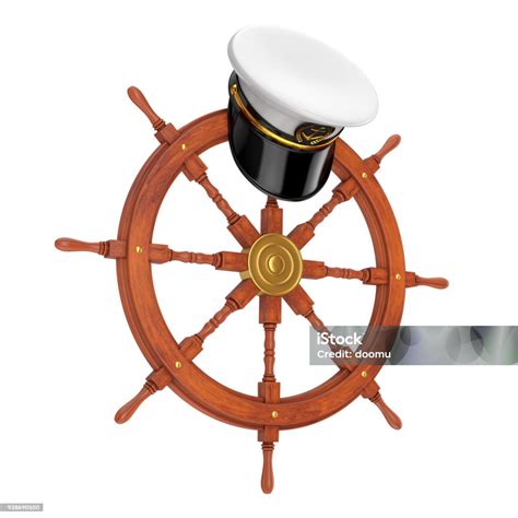 해군 장교 제 독 해군 선박 선장 모자 배 스티어링 휠에 3 차원 렌더링 Regatta에 대한 스톡 사진 및 기타 이미지 Regatta 골동품 관광 Istock