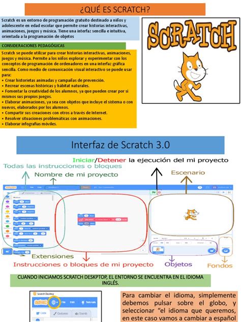 qué es scratch 3 0 pdf scratch lenguaje de programación informática